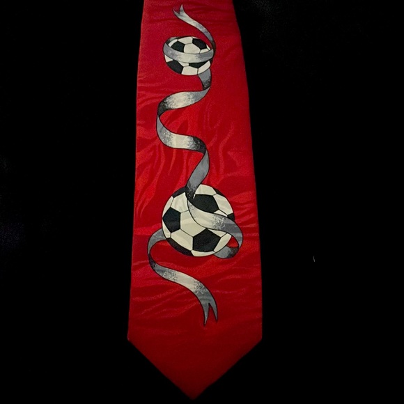 City One | Other | Vintage City One Soccer Ball Neck Tie | Poshmark